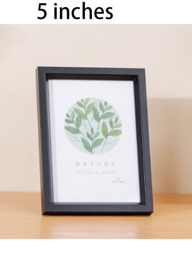 Bukela Black Wooden 5-Inch Photo Frame for Tabletop Display | Best ...