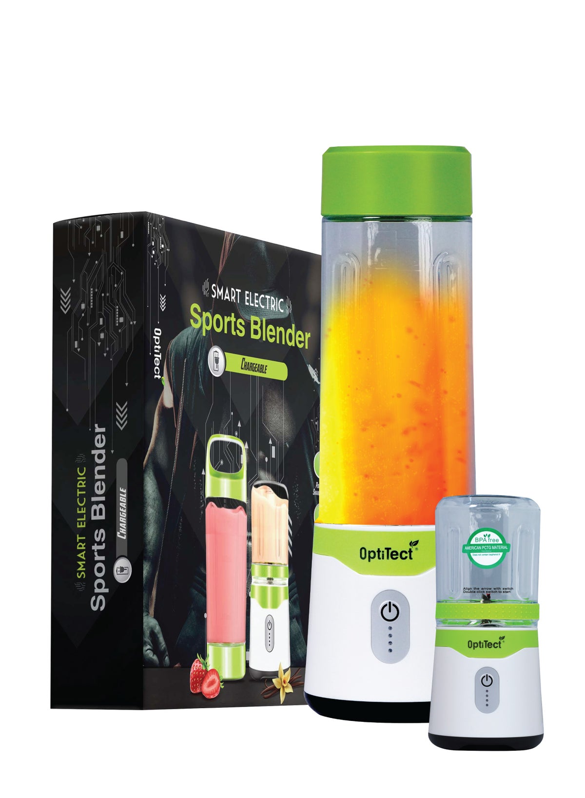 OptiTect Optitect Smart Electric Blender Chargeable, White | Best Price ...