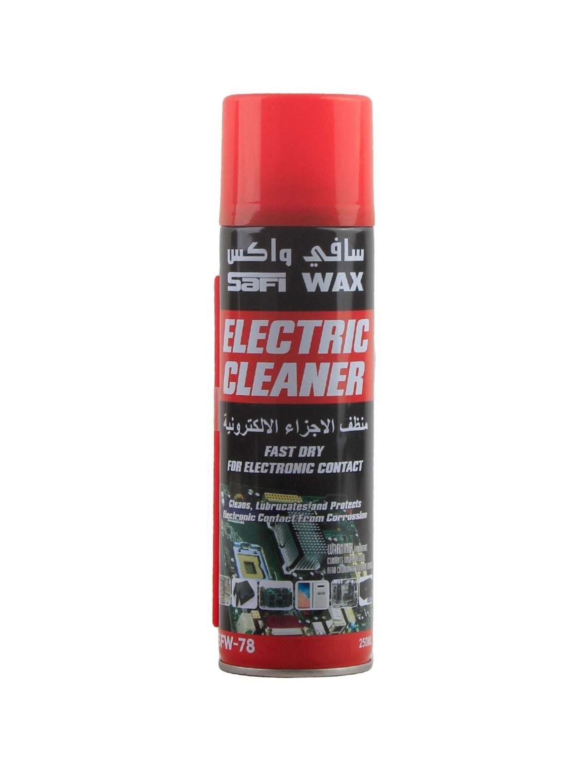 Safi WAX Electric Circuit Board Cleaner Spray Cleans Lubricatestand ...