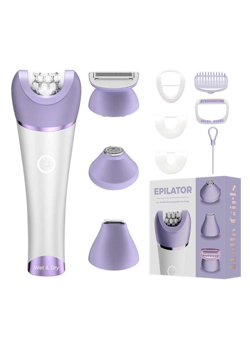 DOSCHER Epilator Electric Razor for Women - All-in-One Ladies Shaver ...