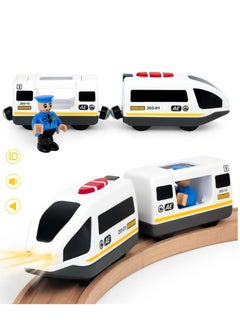 تسوق SYOSI وBattery Operated Train for Wooden Train Track, Electric ...