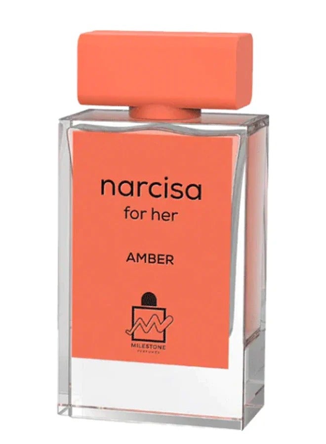 Milestone™ Narcisa Amber Eau De Parfum For Women - 100ml( Narciso Eau ...