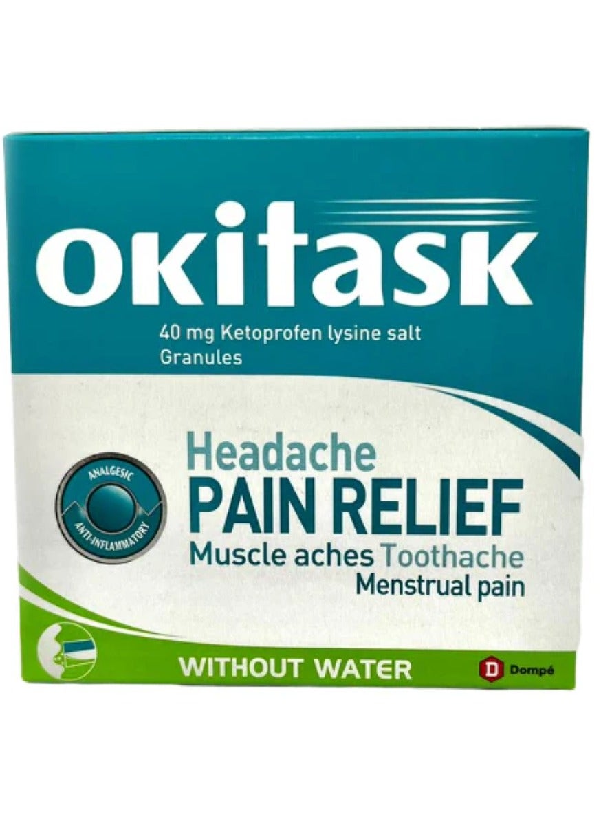 Okitask 40mg Granules Sachet 20's | Best Price UAE | Dubai, Abu Dhabi