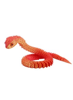 Generic 3d Printed Snake Toy Joint Movable Simulation Animal Model Gift ...