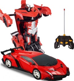 Beyazkuş Ticaret Remote Controlled Rechargeable Robot Transforming Toy ...