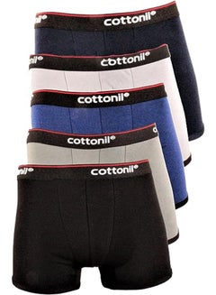 تسوق COTTONIL وCottonil Set of 5 Everyday Boxer 0543 أونلاين في مصر