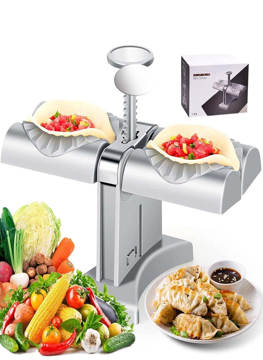 Generic Multipurpose Double Head Automatic Dumpling Maker Mould | Best ...