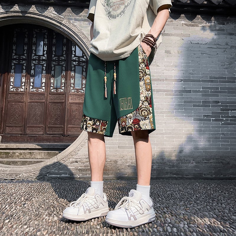 Generic American Retro Heavy Shorts Men's Summer New Design Sense Niche ...