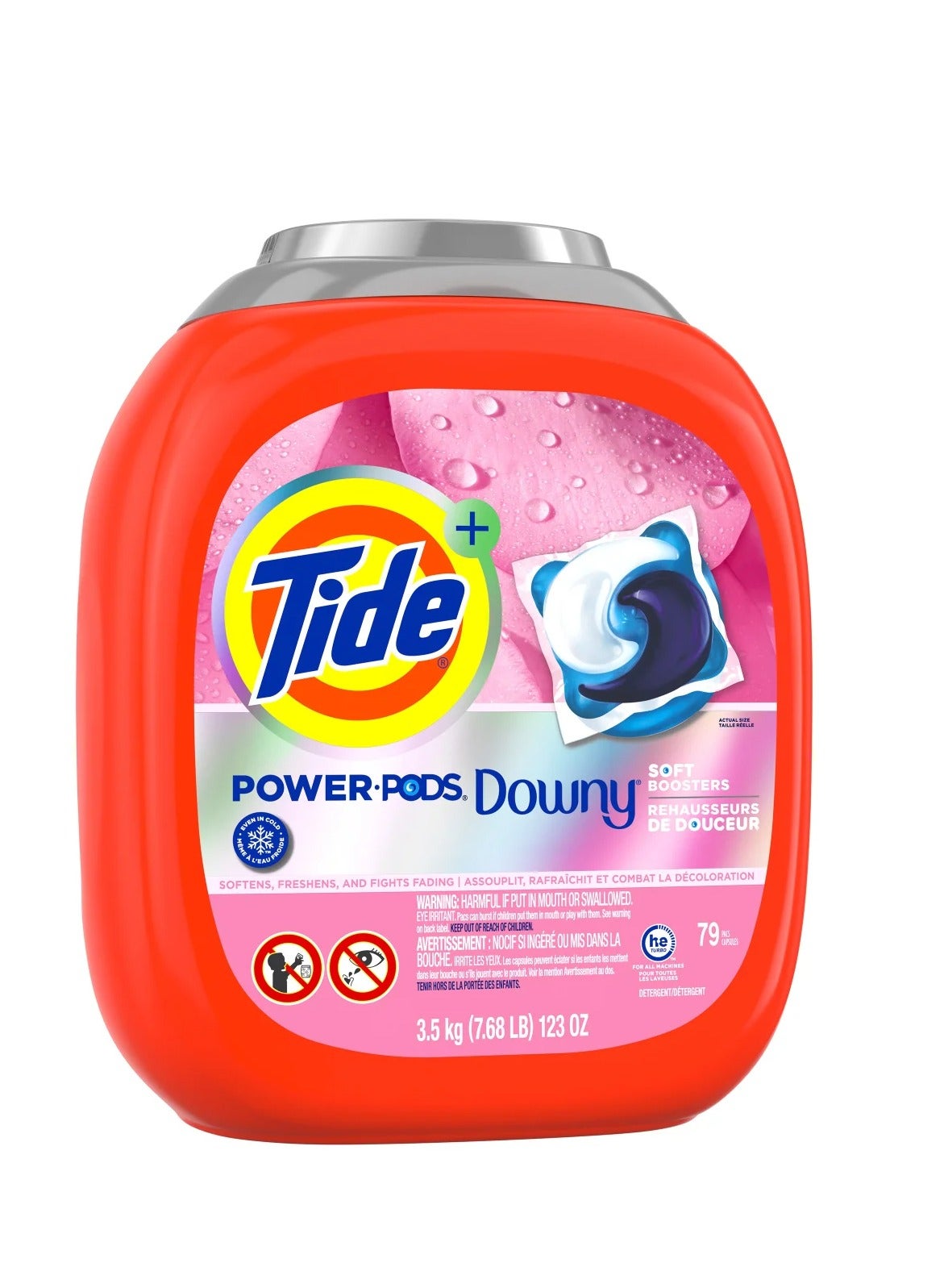 Tide 79-Piece Power Pods Laundry Detergent Pods With Downy HE ...