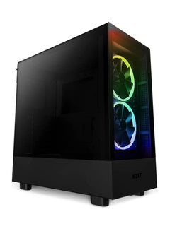 NZXT NZXT H5 Elite Compact ATX Mid-Tower PC Gaming Case – Built-in RGB ...