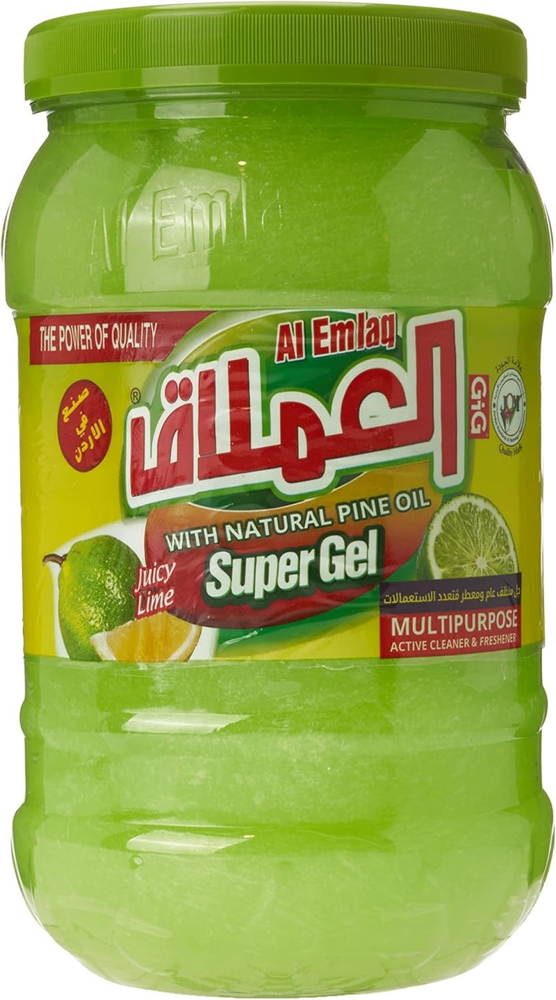Buy Al Emlaq Al Emlaq Super Gel - Multi-Purpose Cleaner with Lime Scent ...