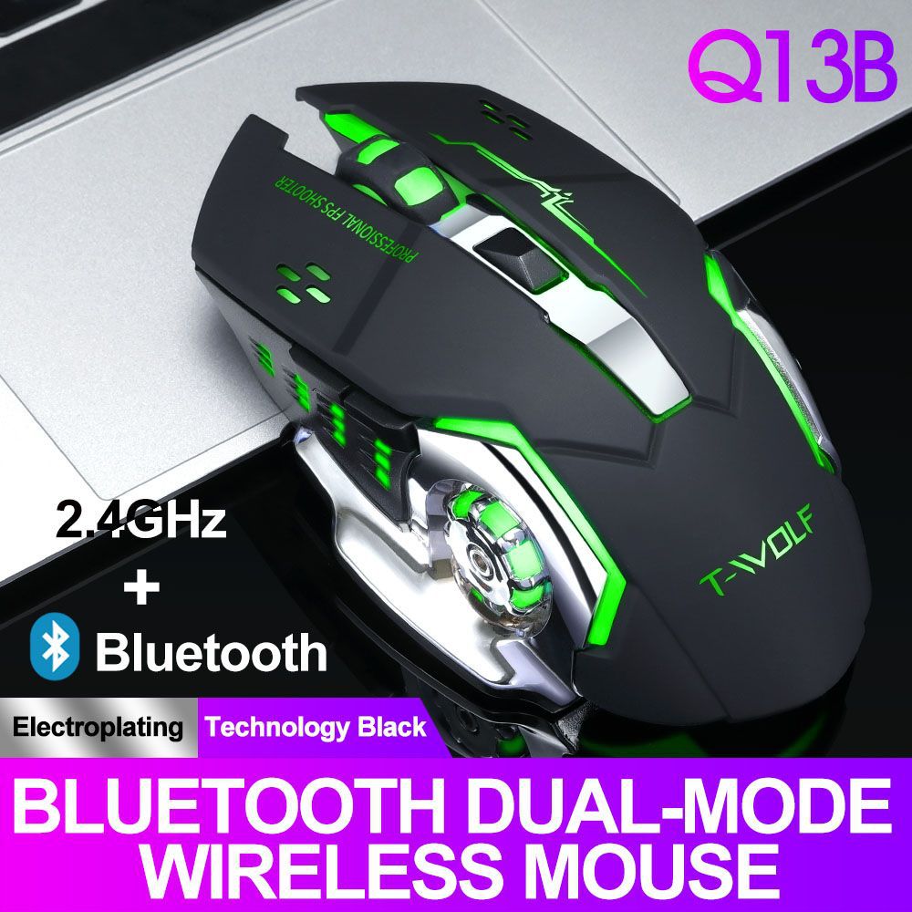 Generic E-sports new charging wireless mouse mute office gaming laptop ...