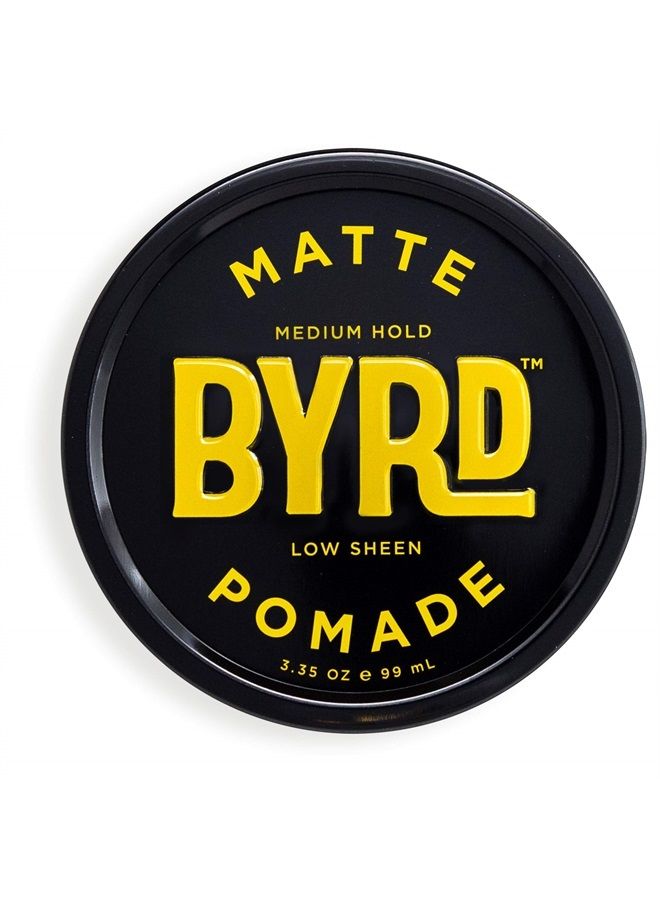 Byrd Hairdo Products Byrd Hair Matte Pomade Medium Hold No Sheen