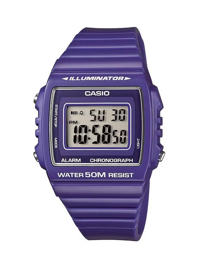 CASIO Men's Water Resistant Resin Digital Watch W-215H-6AVDF | Best ...