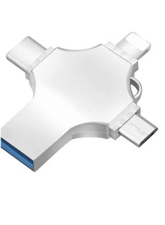 Generic USB 3.0 4 in 1 Pen Drive 256GB For iPhone iPad iOS Android typ ...