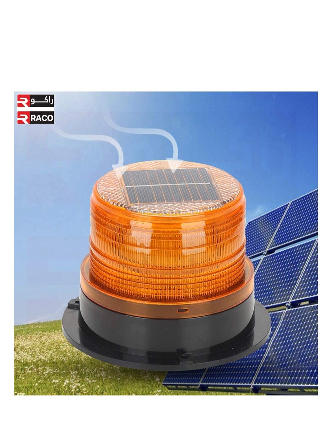 RACO RACO LED Warning Light (Magnetic) Rooftop Wireless Beacon Flashing ...