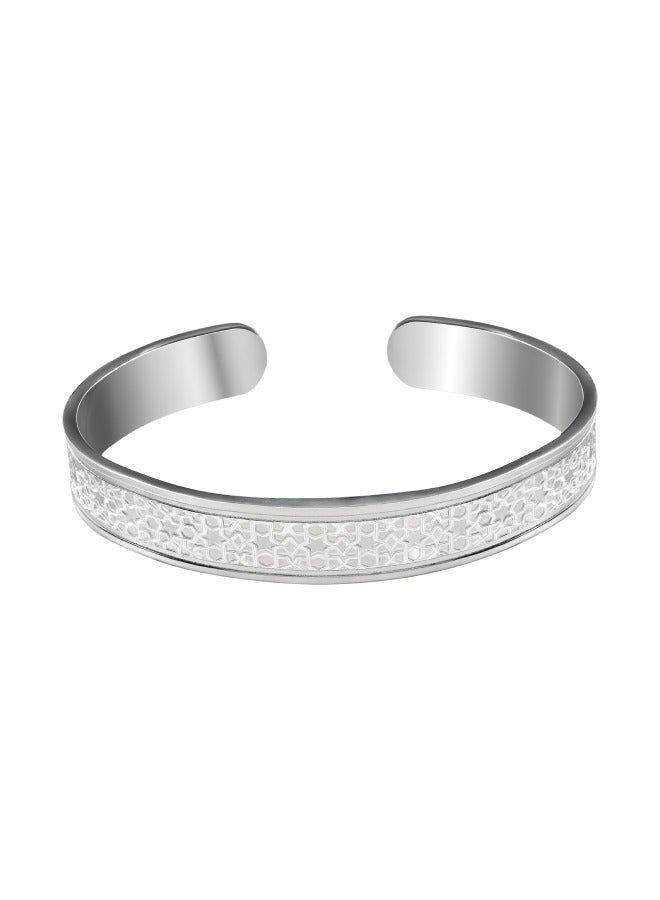 BTC BTC 31.1g Silver Bangle - Arabesque | Best Price Egypt | Cairo, Giza