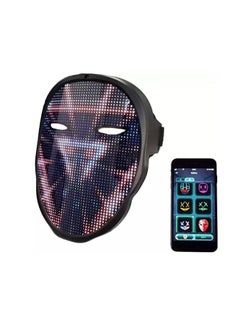 Shining Fashion Party LED Mask Costume Cosplay Mask with Bluetooth ...