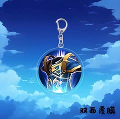 Generic Minecraft Acrylic Totem Charm Resurrection armor-keychain ...