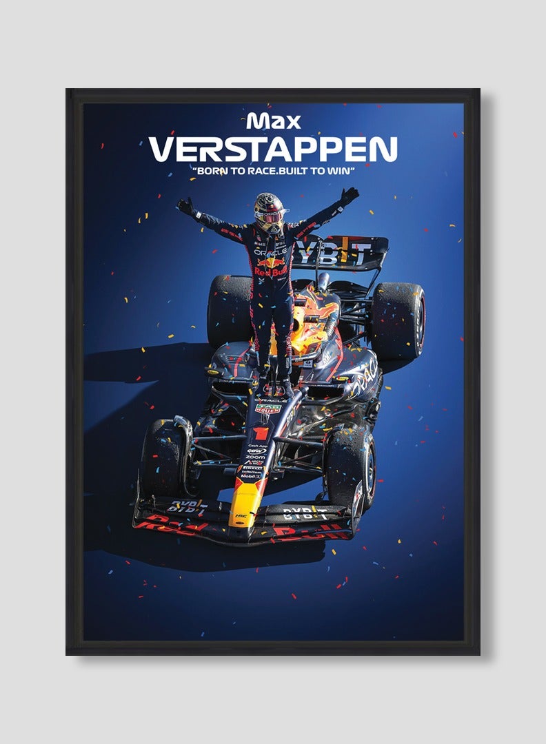 The Collect Room Max Verstappen Red bull Racing Formula One A3 size ...