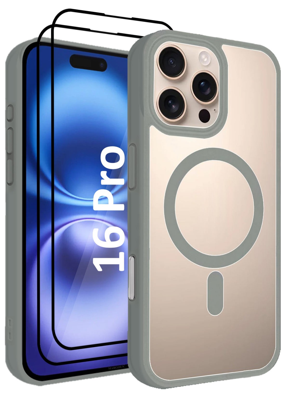 CATANES (for iPhone 16 Pro) 3Packs Magsafe Case Cover Sidecolor ...