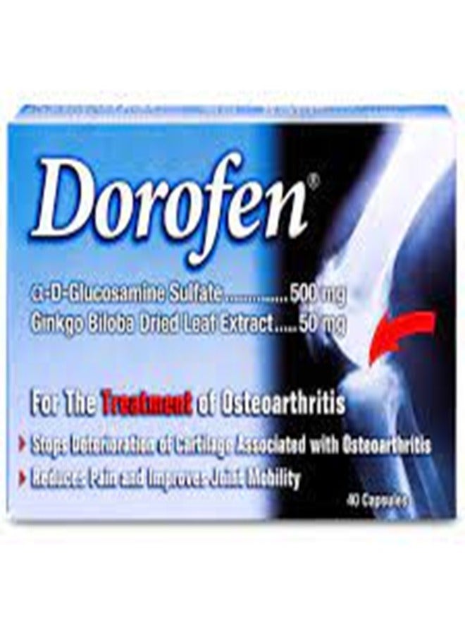 LIPTIS Pharmaceuticals Dorofen 40 Capsules | Best Price KSA | Riyadh ...