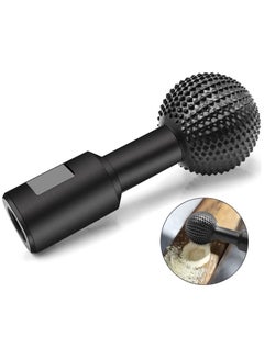 SYOSI Spherical Rotary Burr, Carbon Steel Wood Carving Polishing ...