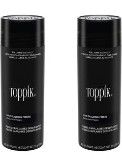 Toppik 2 PCS Hair Building Fibers Black KSA | Riyadh, Jeddah