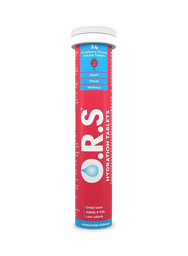 Buy ORS Hydration Tablets With Electrolytes Strawberry Flavor Online ...