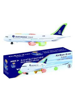 Toy Box Saudi Arabian Airlines Air plane Model With Flash And Music ...