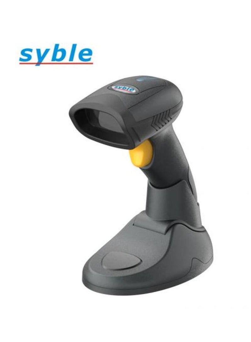 syble Handheld Wireless With Charging Base 2D Barcode Scanner XB-6221BT ...
