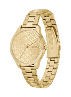 تسوق HUGO BOSS وWomen's Analog Round Shape Stainless Steel Wrist Watch ...