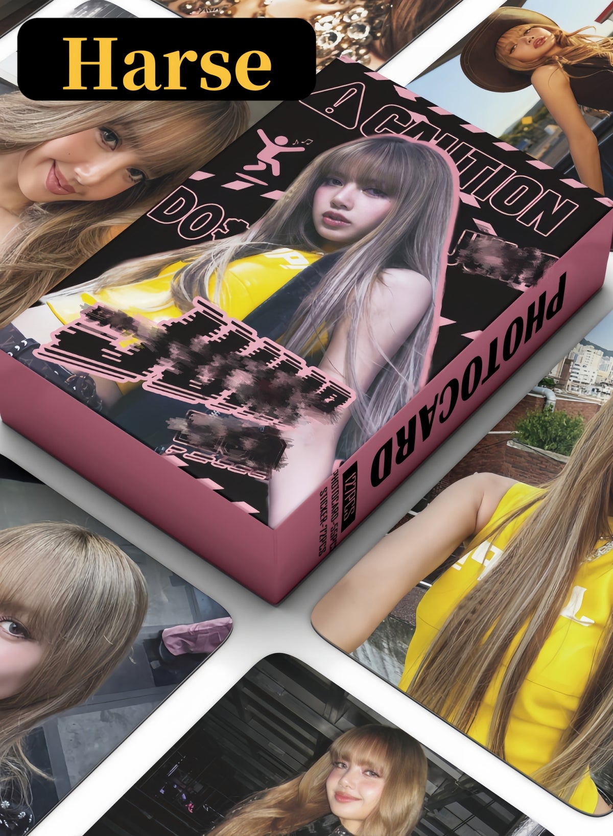 Harse 127Pcs BP Lisa Comeback Album JUMP Lomo Cards and Stickers | Best ...