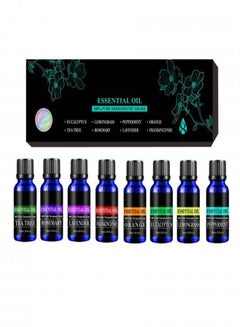 Generic Aromatherapy Top 8 Essential Oils 100% Pure Therapeutic Grade ...