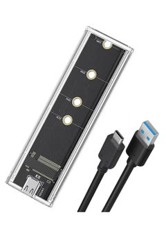 Generic M.2 SSD Enclosure NVMe To USB-C 3.1 Gen2 External Toolless ...