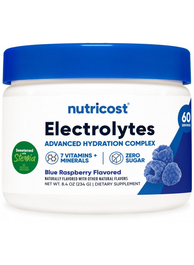 Nutricost Nutricost Electrolyte Complex Powder (60 Servings, Blue ...