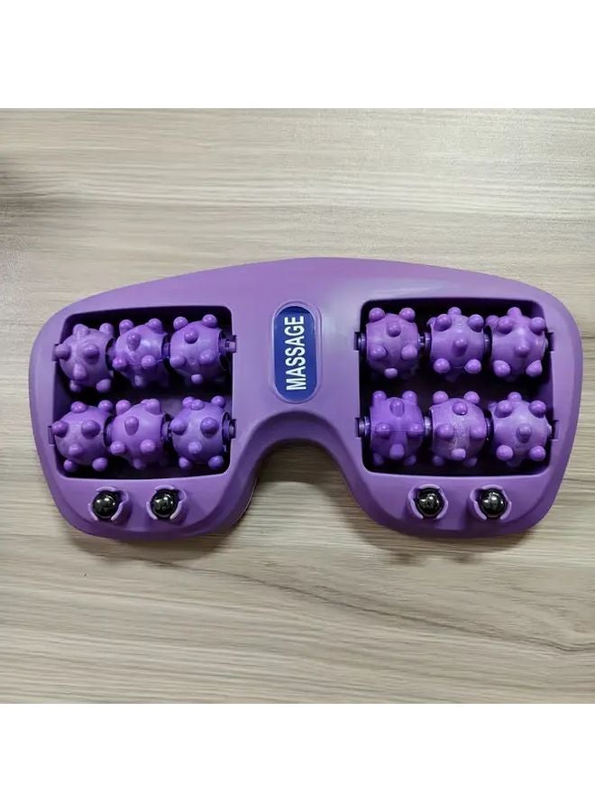 Generic Violet Foot Massager With 4 Row Acupressure Nodes For ...