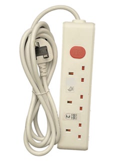 Generic 3 Yard Power Extension Cord Multi plug 3 Way power Strip ...
