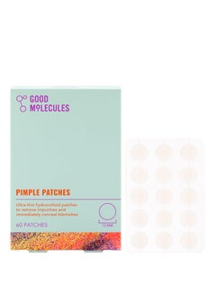 GOOD MOLECULES Good Molecules Pimple Patches (60 Patches) - Ultra-Thin ...