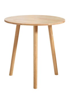 Houmt Dining Table 60cm Wooden Round Corner Coffee Table Living Room ...