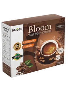 NuGene Bloom Collagen Coffee 100% Organic and Glutathione, Diet Coffee ...