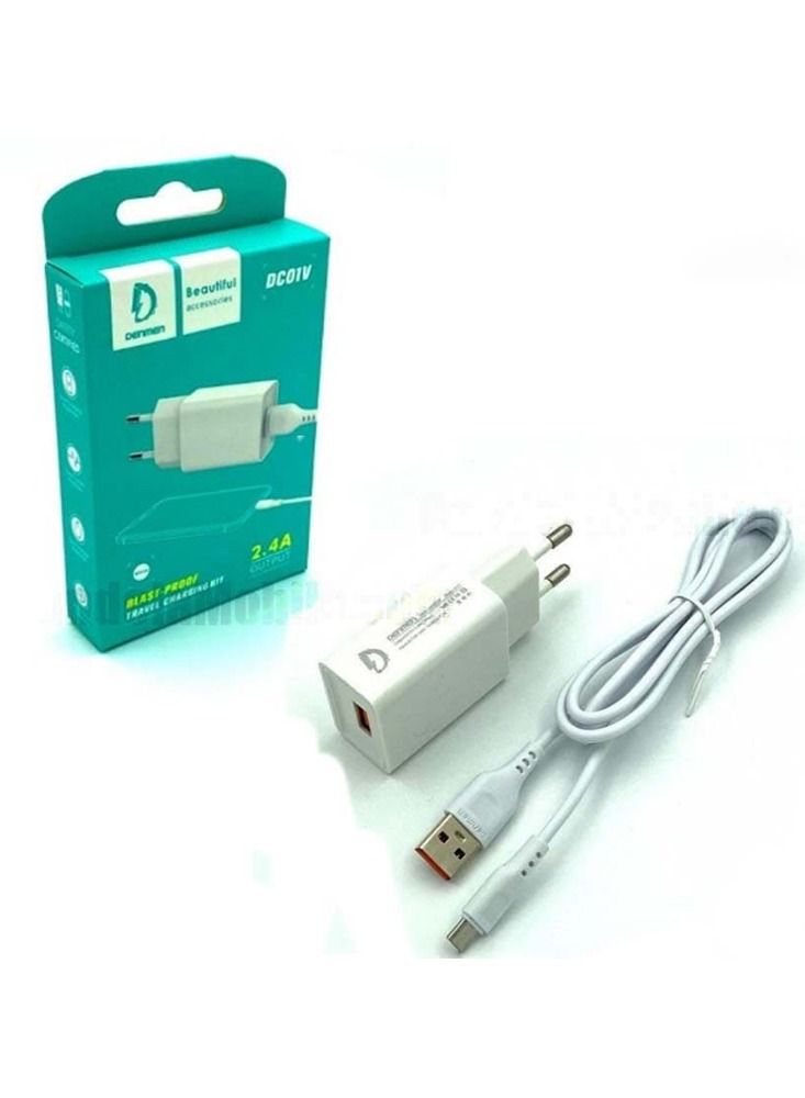VDenmenV Denmen Charger Mobile USB + Micro Cable -2.4A | Best Price ...