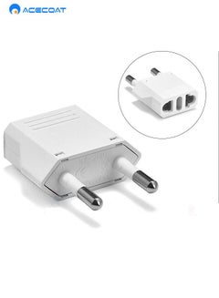 ACECOAT European Travel Plug Adapter,US to Europe Plug Adapter, EU ...