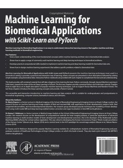 Academic Press Machine Learning for Biomedical Applications: With Scikit-Learn and PyTorch ...