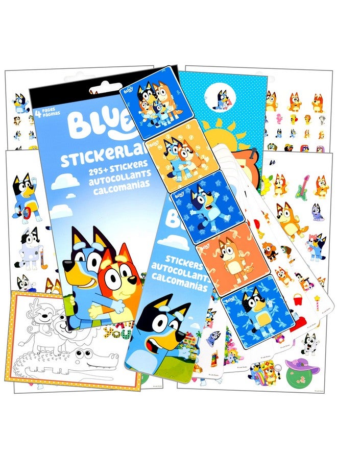 Stickerland Bluey Stickers For Kids Bundle Includes Bluey Stickers ...