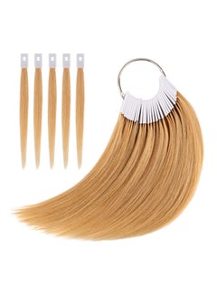 KASTWAVE 30PCS 9In Real Human Hair Swatches Testing Color Samples ...