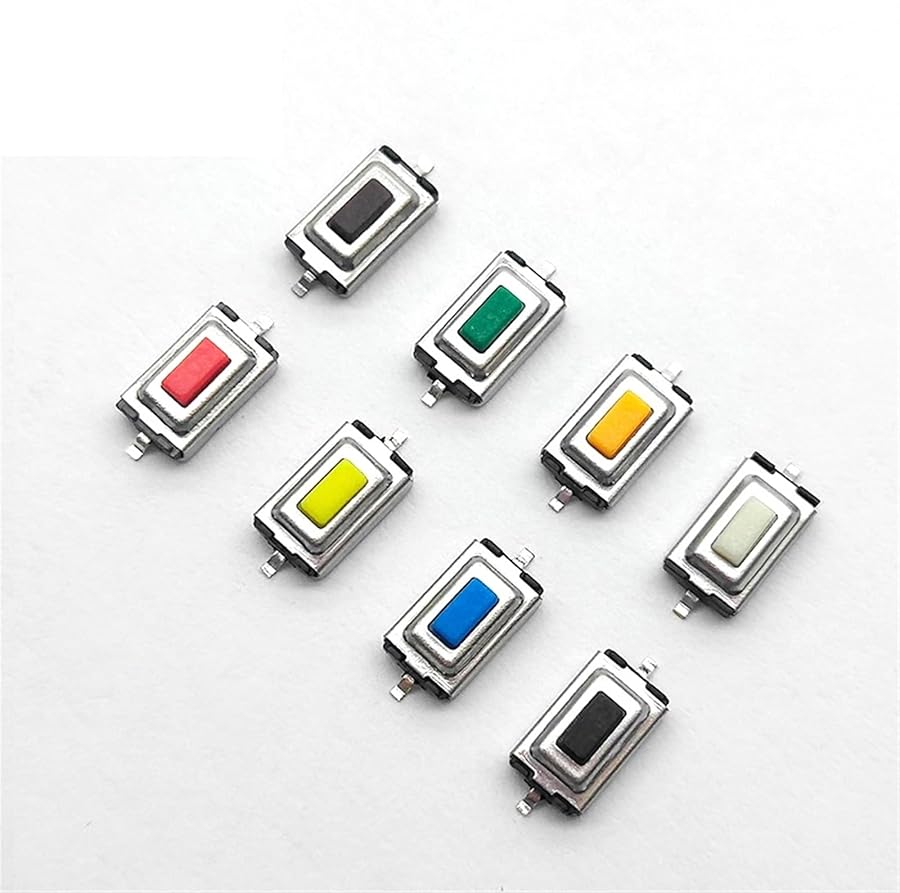 Generic Brown Mini Tactile Push Button Switch 3x6x2 5mm 2Pin SMD 50Pcs | Best Price KSA | Riyadh ...