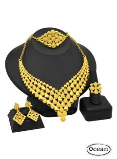 Ocean 24K Gold Women Fashion Wedding Prom Jewelry Set UAE | Dubai, Abu ...