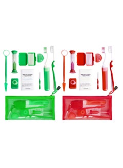 Generic Brace Care Kit - Dental Set with Interdental Brush, Wax, Floss ...