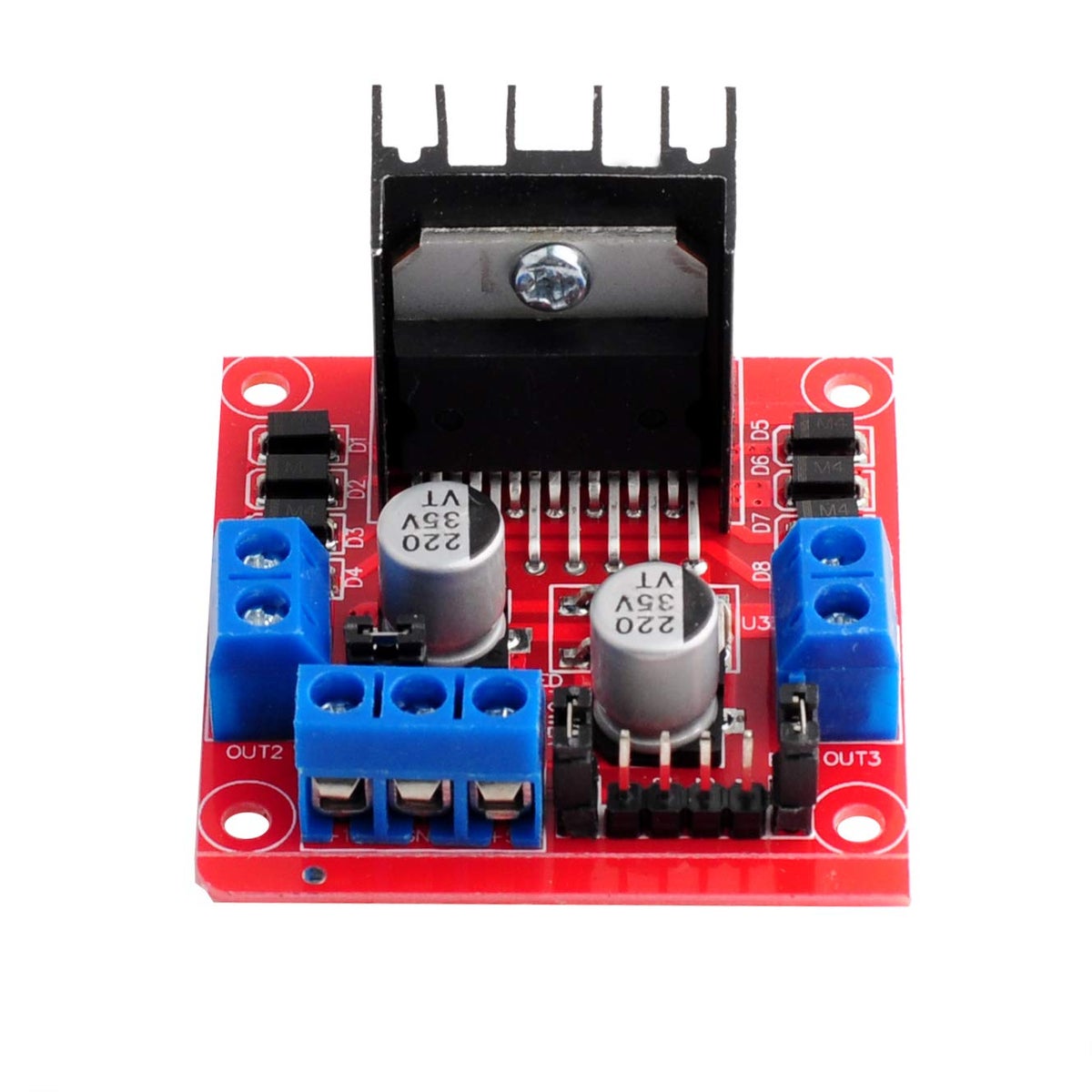 تسوق DIYmall وL298N Motor Drive Controller Board Module Dual H Bridge ...